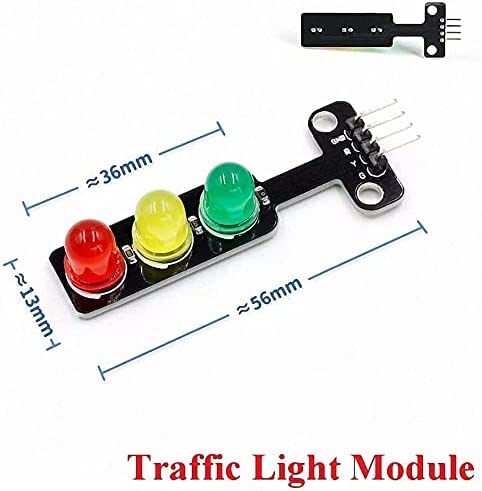 Electronikz - Adeept 10PCS Mini Traffic Light LED Module Review - Review