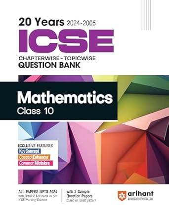(Old Edition) Arihant s 20 Years ICSE Chapterwise Topicwise Question ...