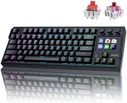 Mechanical Keyboard for Stream Deck by MMOBIEL – QWERTY Hot-Swappable ...
