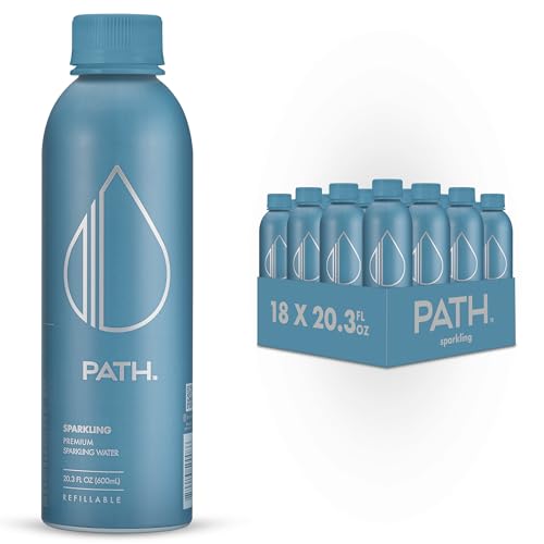 Snapklik.com : PATH Sparkling Bottled Water - Ultra-Purified, pH ...