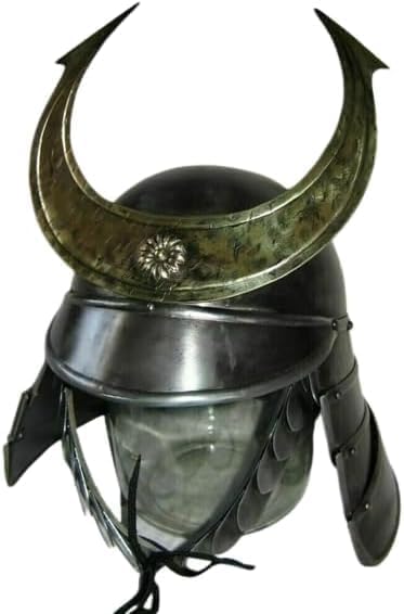 Amazon.com: Medieval SAMURAI HELMET Knight Larp Helmet Replica Helmet ...