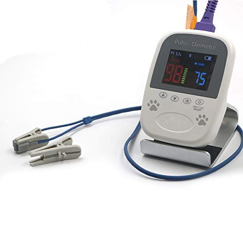 Pepultech Veterinary Spo2 Pulse Oximeter,Handheld Digital Animal Pulse ...