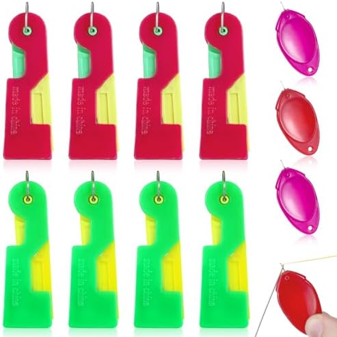 Amazon.com: 11 Pcs Automatic Needle Threader Automatic Threading Aid ...