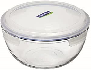 GLASSLOCK Mixing and Storage Bowl, 6 Litre Capacity, Clear : Amazon.ca ...
