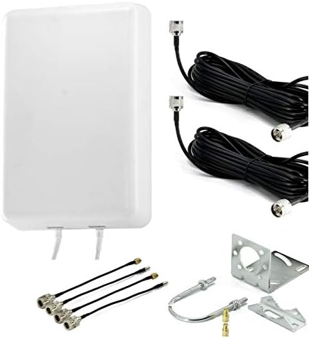 Amazon.com: Waveform 2x2 MIMO Panel Antenna | 4G and 5G Compatible ...