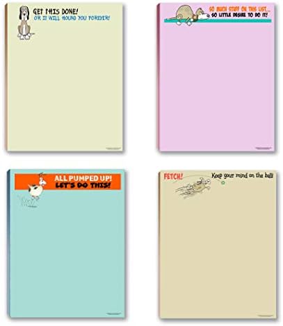 Amazon.com : Stonehouse Collection Cute Humorous Notepads - USA Made ...