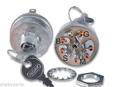 Amazon.com: 7804 Ignition Switch 6 Terminals 2 Keys Compatible With ...