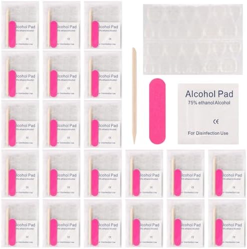 Amazon.com : Disposable Manicure Kit,Nail Files Set,Wood Nail File/Mini ...