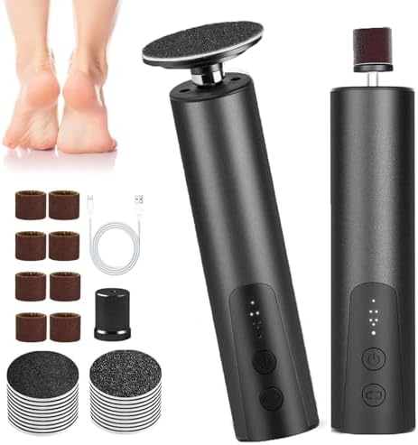 Amazon.com : Electric Foot Callus Remover, 2 in 1 Electric Foot File ...