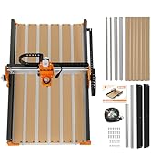 FoxAlien Masuter 3S CNC Router Machine + T-slot Hybrid Spoilboard Work ...