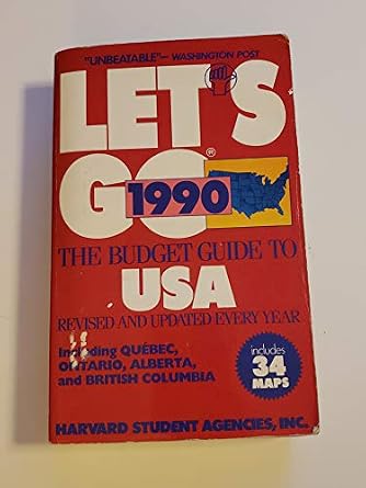 Let's Go Usa 1990: Let's Go: 9780330311373: Amazon.com: Books