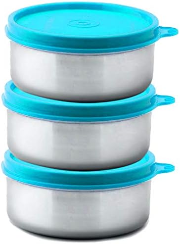 Buy Signora Ware Stainless Steel Executive Steel Container Medium, Set ...