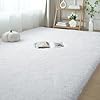Amazon.com: White Area Rugs for Living Room: Shag Rug 8x10 for Bedroom ...