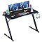 Amazon.com: PayLessHere 47 Inch Modern Z-Shaped Gaming Desk Computer ...