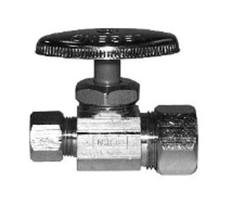Legend Valve 114-200NL T-582 No Lead Multi-Turn Straight Valve, 1/4" OD ...