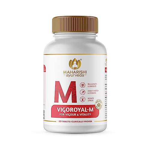 Maharishi Ayurveda Shilajit Tablets | Vigoroyal M- Infused with ...