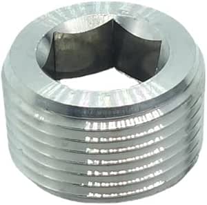 CDQBWKJGFJ 5 Pcs 1/8" NPT Countersunk Internal Hex Head Socket Pipe ...