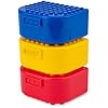 Amazon.com: Practicon Building Blocks Toy Storage & Display Boxes with ...