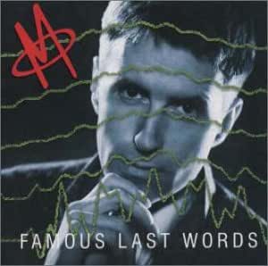 Amazon.co.jp: Famous Last Words: ミュージック