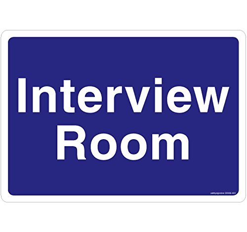 Safety Sign Store Interview Room, Material: 3M Self Adhesive Vinyl ...