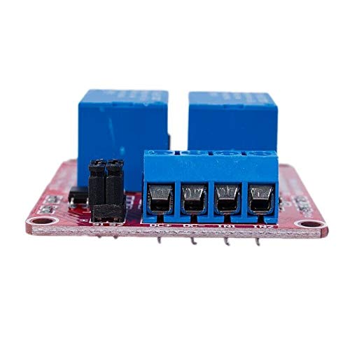 ELECTROPRIME 1X(DC 24V 2 Channel Relay Module with optocoupler ...