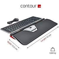Amazon.com: Contour Design RollerMouse Red Plus Wired - Wired Ergonomic ...