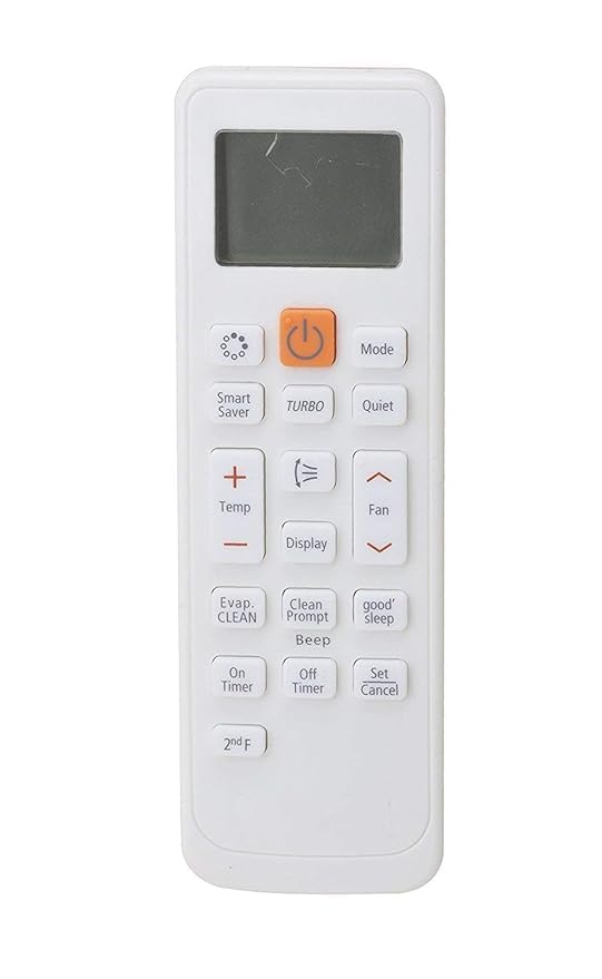 Air Conditioner Remote Compatible: Samsung Split AC Remote Control AC ...