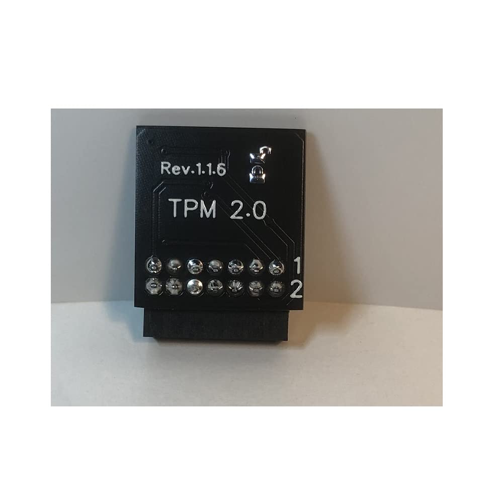 Buy Tpm 2 0 Encryption Security Module Remote Card Windows 11 Upgrade Lcp Spi Tpm2 0 Module 12