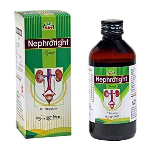 Buy MAPL Nephroright UT Regulator Ayurvedic Syrup (200ml) for Man ...