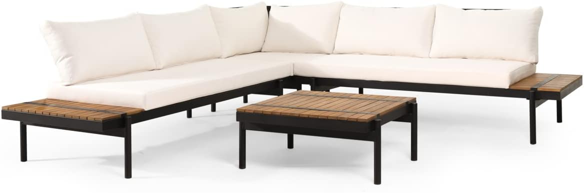 Amazon.com: Christopher Knight Home Theo Outdoor Conversation Sets ...