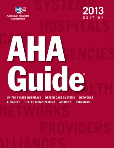 AHA Guide 2013 edition: 9780872589063: Medicine & Health Science Books ...