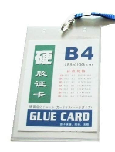 KESETKO B4 ID Card Holders, ID Card Case, ID Card Badge, Thick Large ...