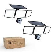 Philips Solar Security Light Outdoor LED 6500K, Solar-Powered Flood ...