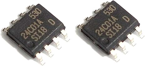 Amazon.co.jp: 電子部品 10 ピース/ロット At24c01 Ic Eeprom 1K I2c 400Khz 8 ...