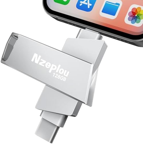 Amazon.com: Photo Stick 128GB for iPhone 15 & iPhone 16 | Flash Drive ...