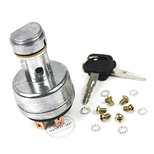 22B-06-11910 Ignition Switch - SINOCMP Excavator 6 pins 2 Keys Ignition ...
