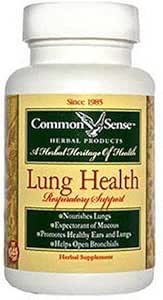 Amazon.com: Common Sense Herbal Products Salud pulmonar (120): Apoyo ...