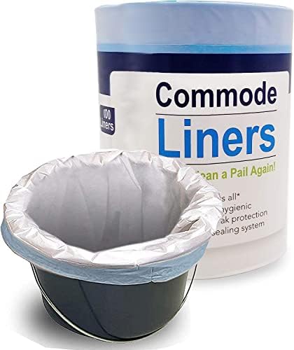 Amazon.com: SaniCare Commode Liners - Pack of 100 Disposable Commode ...