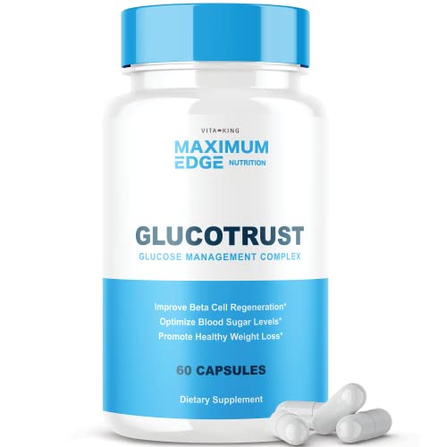 Buy Glucotrust Capsules Gluco Trust Supplement Pills Glucose (60 ...