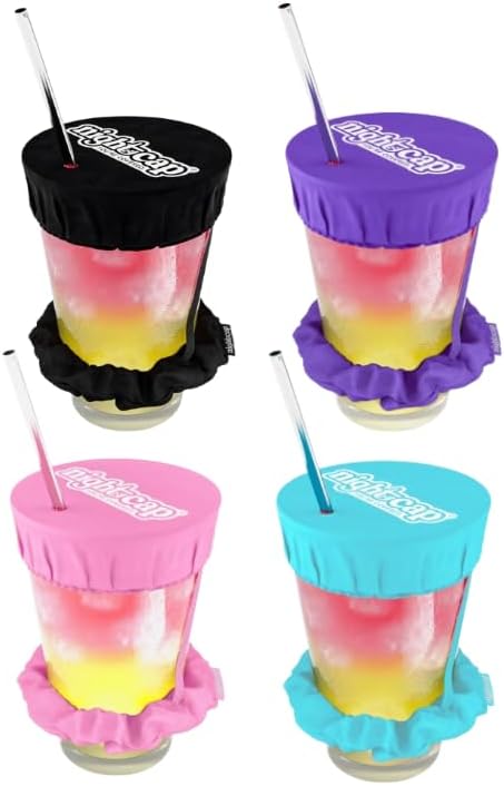 Amazon.com: Nightcap The Original Drink Cover Scrunchie – As Seen On ...