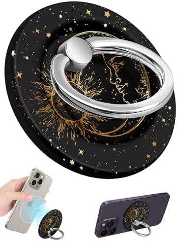 Amazon.com: LISEVO Phone Ring Holder Compatible with MagSafe - Magnetic ...