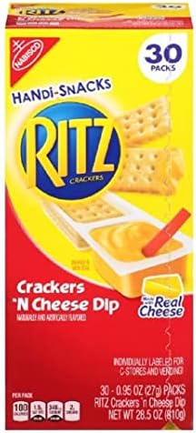 Amazon.com: Nabisco Handi-Snacks Ritz Crackers N' Cheese Dip - 30 Pack