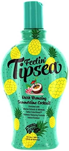 Amazon.com : Fiesta Sun Feelin’ Tipsea Dark Bronzing Tanning Lotion ...
