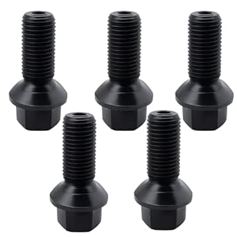 Amazon.com: 5PCS M14 x 1.5 Wheel Lug Bolts Nuts Compatible with ...