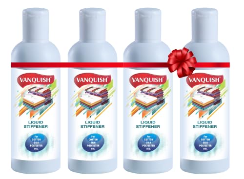 VANQUISH Liquid Stiffener is a quick and easy way of stiffening clothes ...