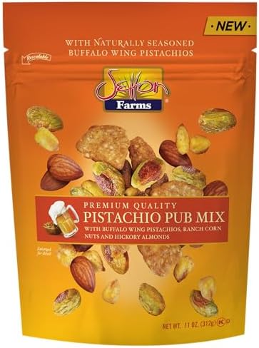 Amazon.com : Setton Farms Pistachio Pub Mix 11 Oz. Value Bag. With ...