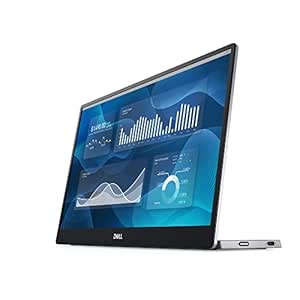 Dell 14 Inch New Portable Monitor C1422H IPS Panel Full HD Display with ...