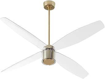 Samaran - 4 Blade Ceiling Fan-14 Inches Tall and 60 Inches Wide-Aged ...