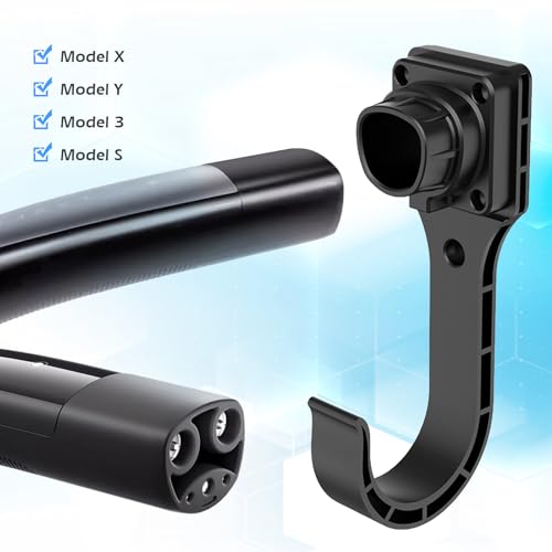 Snapklik.com : EV Charger Holder For Tesla EV Charging Cable Holder ...