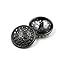 Amazon.com: 10PCS Clothes Button - Retro Hollow Sewing Button Shank ...